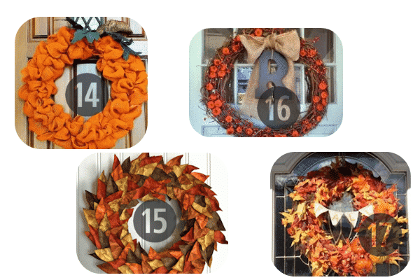 25 DIY Fall Wreath Styles: Decorate Your Front Door