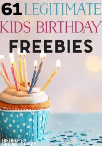 61 Legitimate Kids Birthday Freebies
