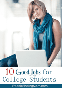10 Good Jobs for College Students