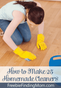 How to Make 25 Different Homemade Cleaners
