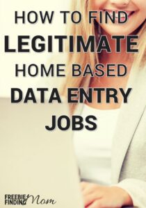 How to Find Legitimate Home Based Data Entry Jobs