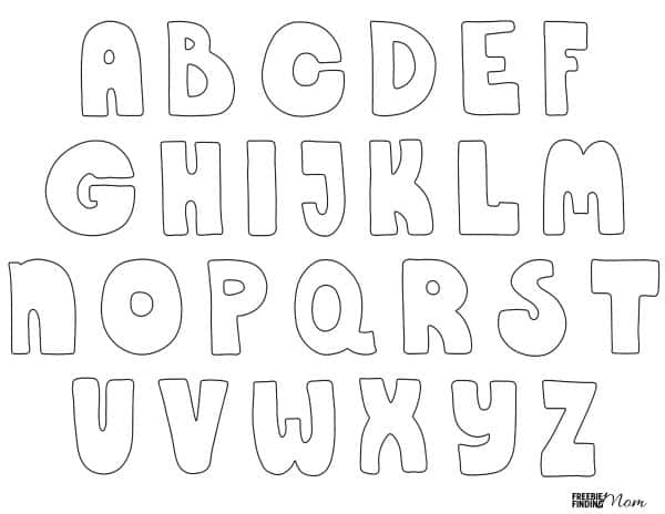 5 Best Images Of Printable Bubble Letters Alphabet J Bubble Letter