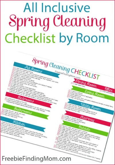 29 FREE Home Organization Printables