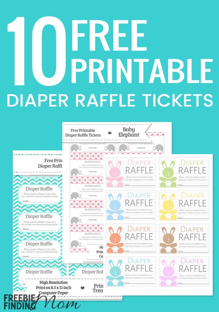 Diaper Raffle Template Free Printable Printable Templates