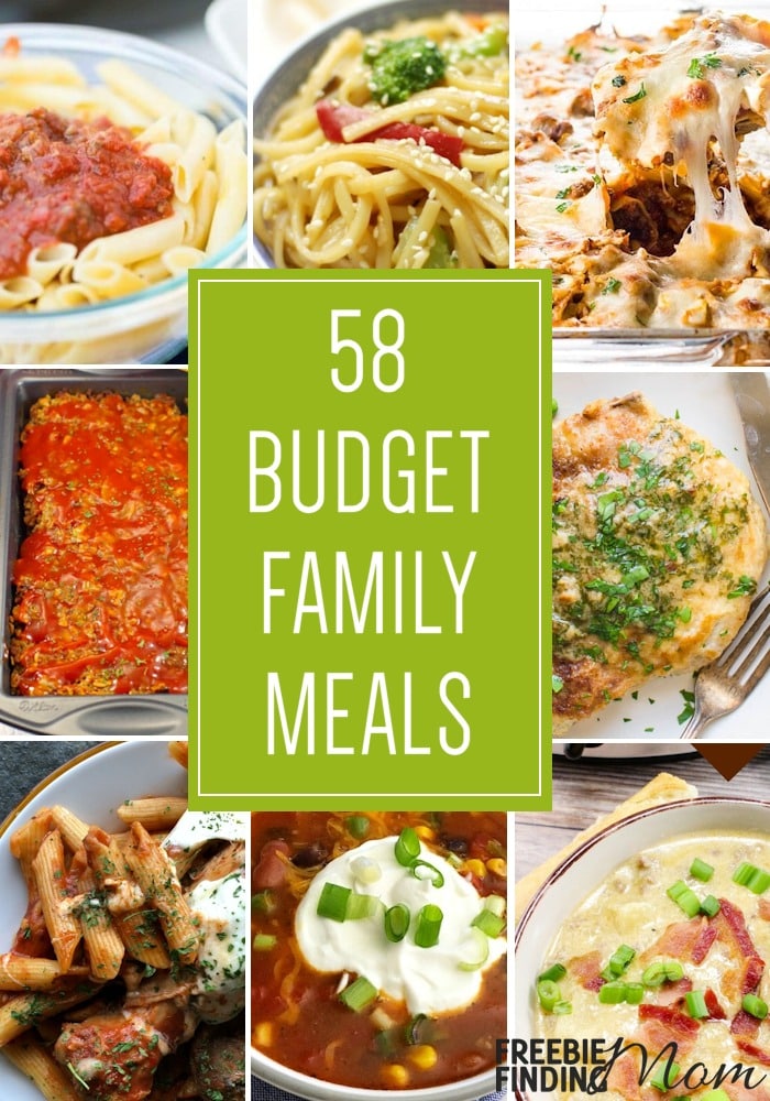 58 Budget Family Meals