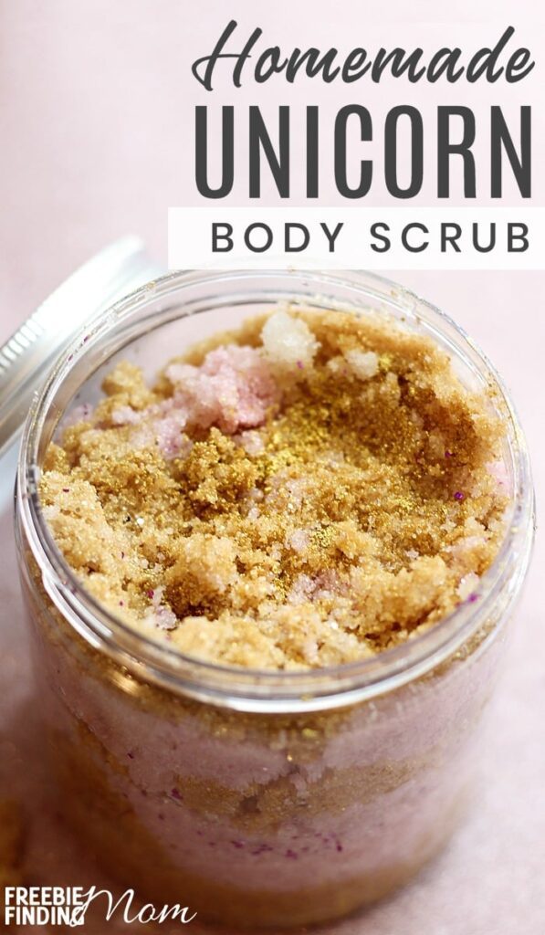 The Best Homemade Body Scrub: DIY Unicorn Body Scrub