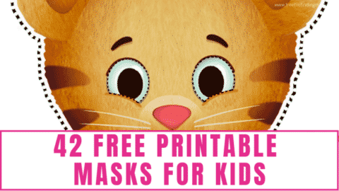 42 Free Printable Masks for Kids - Freebie Finding Mom