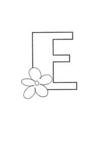 Printable Bubble Letters: Flower Letters Alphabet