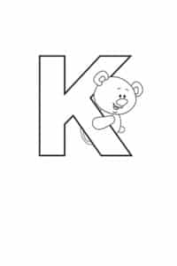 Printable Bubble Letters: Teddy Bear Letters Alphabet