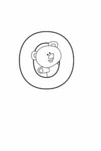 Printable Bubble Letters: Teddy Bear Letters Alphabet