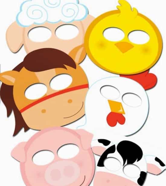42 Free Printable Masks for Kids - Freebie Finding Mom