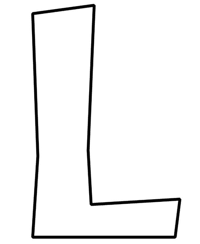 Free Printable Bubble Letter L Freebie Finding Mom