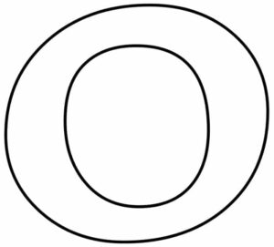 Free Printable Bubble Letter O - Freebie Finding Mom