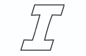 Printable Bubble Letters: Fancy Bubble Letter I