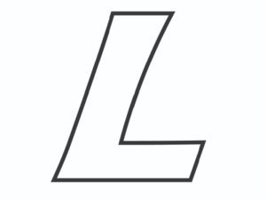 Printable Bubble Letter L - Freebie Finding Mom