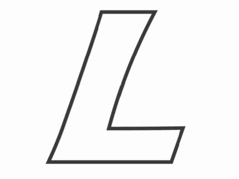 Printable Bubble Letter L - Freebie Finding Mom