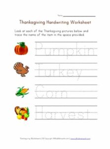 25 Imprimibles de Acción de Gracias Preescolares Gratis-Freebie Finding ...