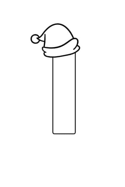 Printable Christmas Bubble Letters Alphabet