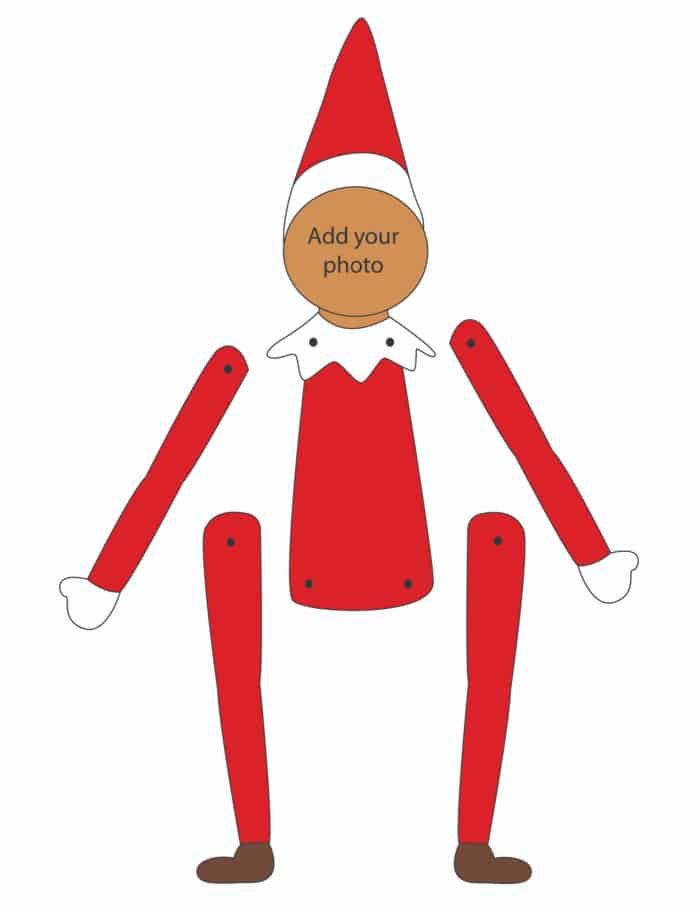 Elf Yourself Template Printable