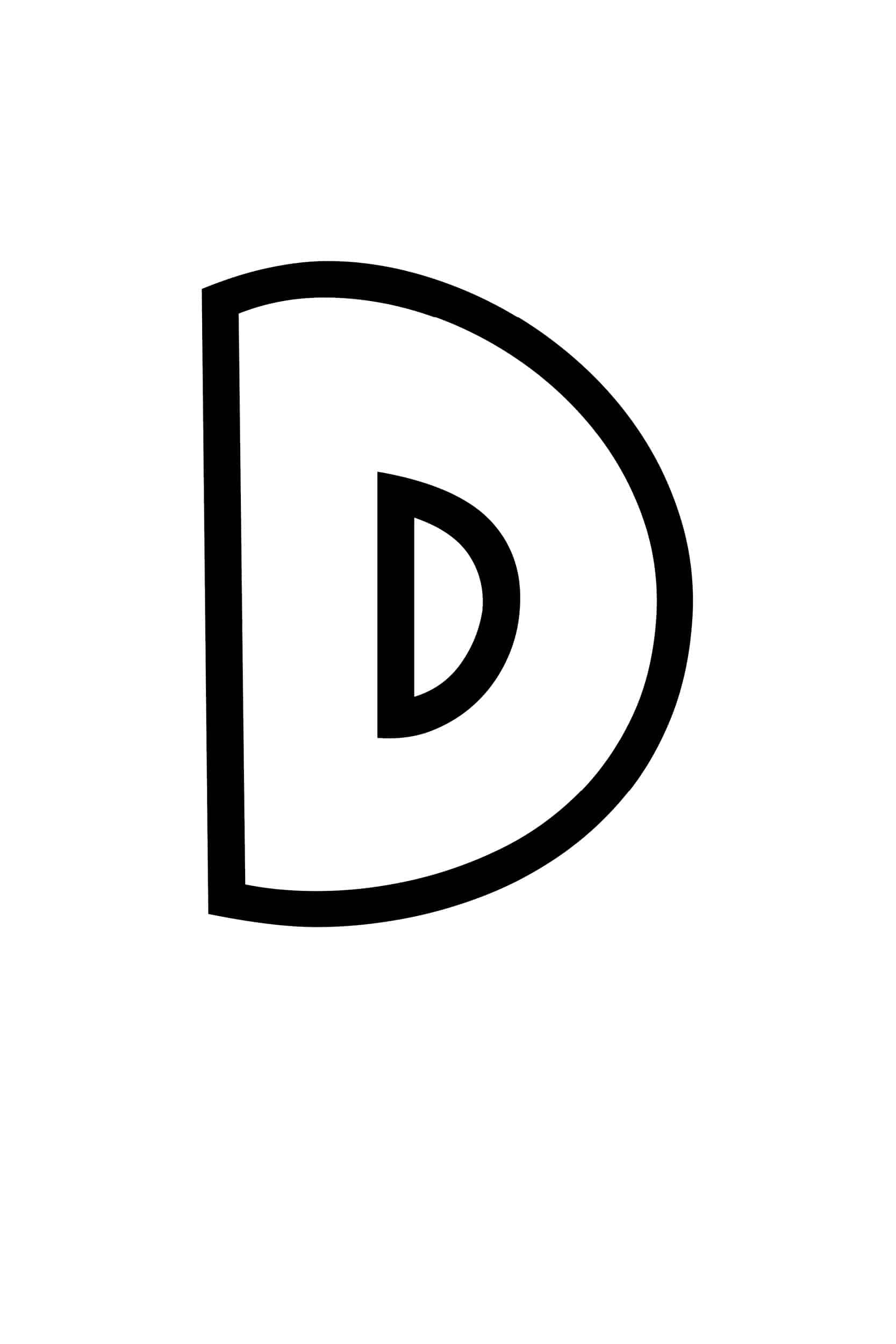 Free Printable Bubble Letter Alphabet Stencils