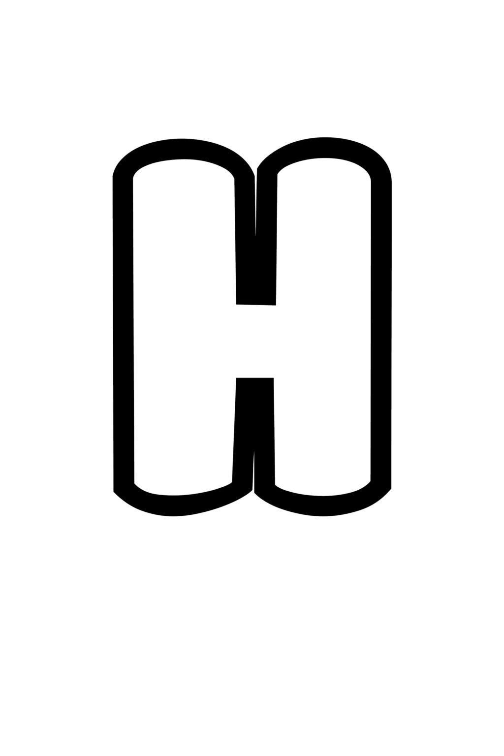 Free Printable Bubble Letter Alphabet Stencils