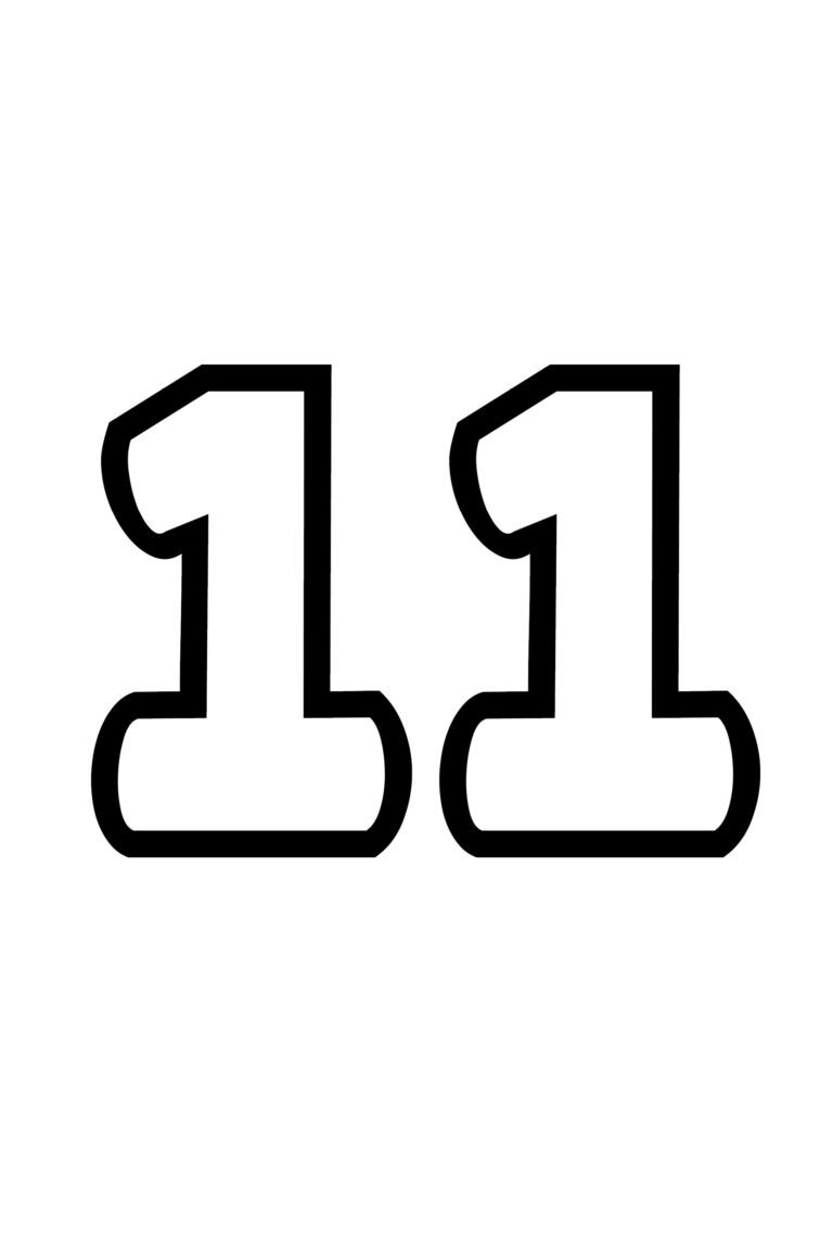 Free Printable Numbers: Bubble Numbers 0 – 100