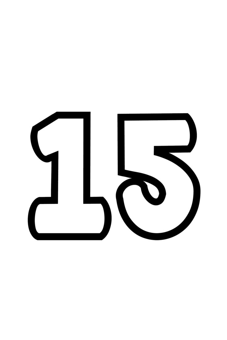 Free Printable Number Bubble Letters: Bubble Numbers 0 - 100