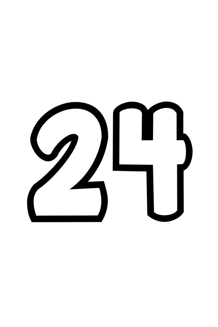 Free Printable Number Bubble Letters: Bubble Numbers 0 - 100 - Freebie ...