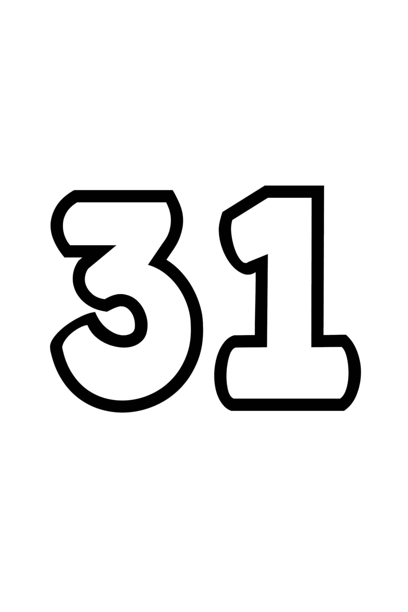 Free Printable Number Bubble Letters: Bubble Numbers 0 - 100 - Freebie ...