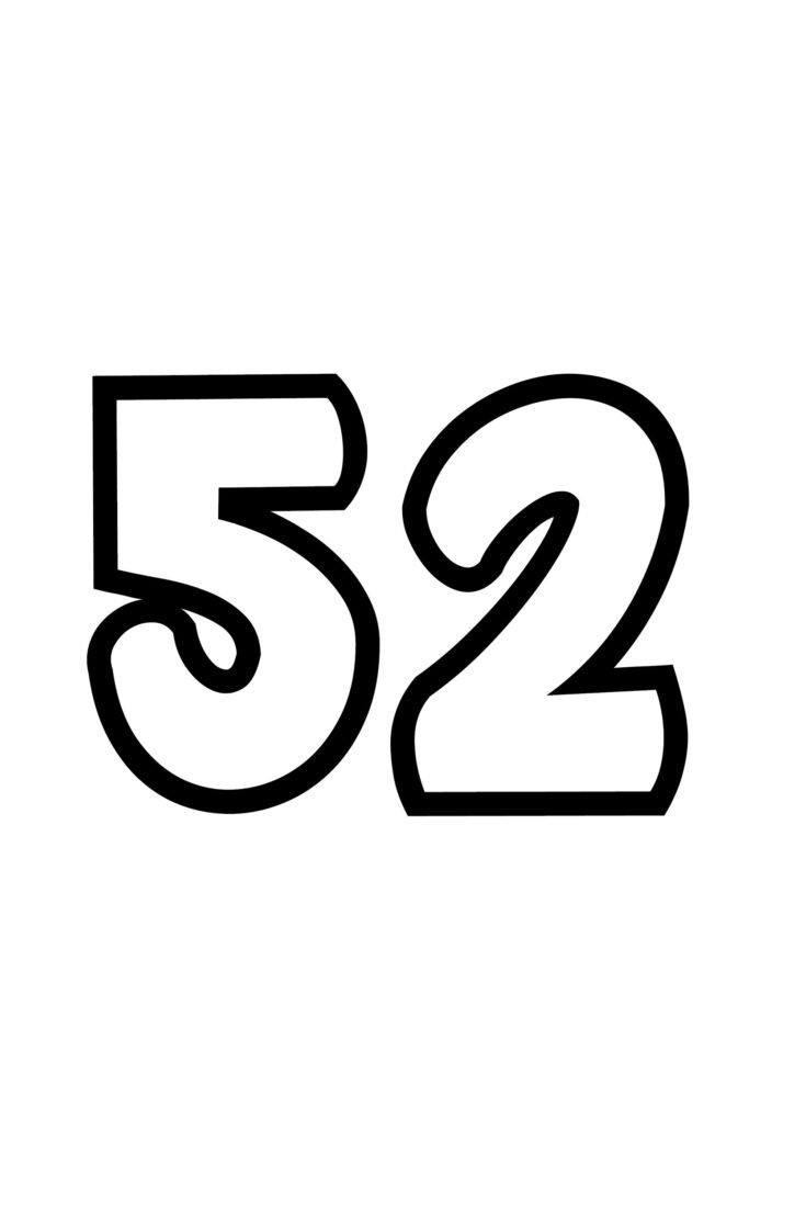 Free Printable Number Bubble Letters: Bubble Numbers 0 - 100 - Freebie ...