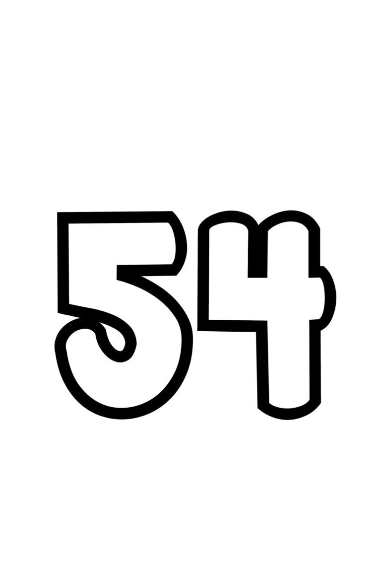 Free Printable Number Bubble Letters: Bubble Numbers 0 - 100 - Freebie ...