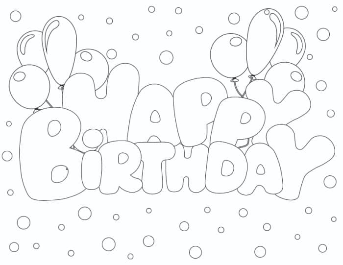 Happy Birthday Bubble Letters 3 Styles Freebie Finding Mom