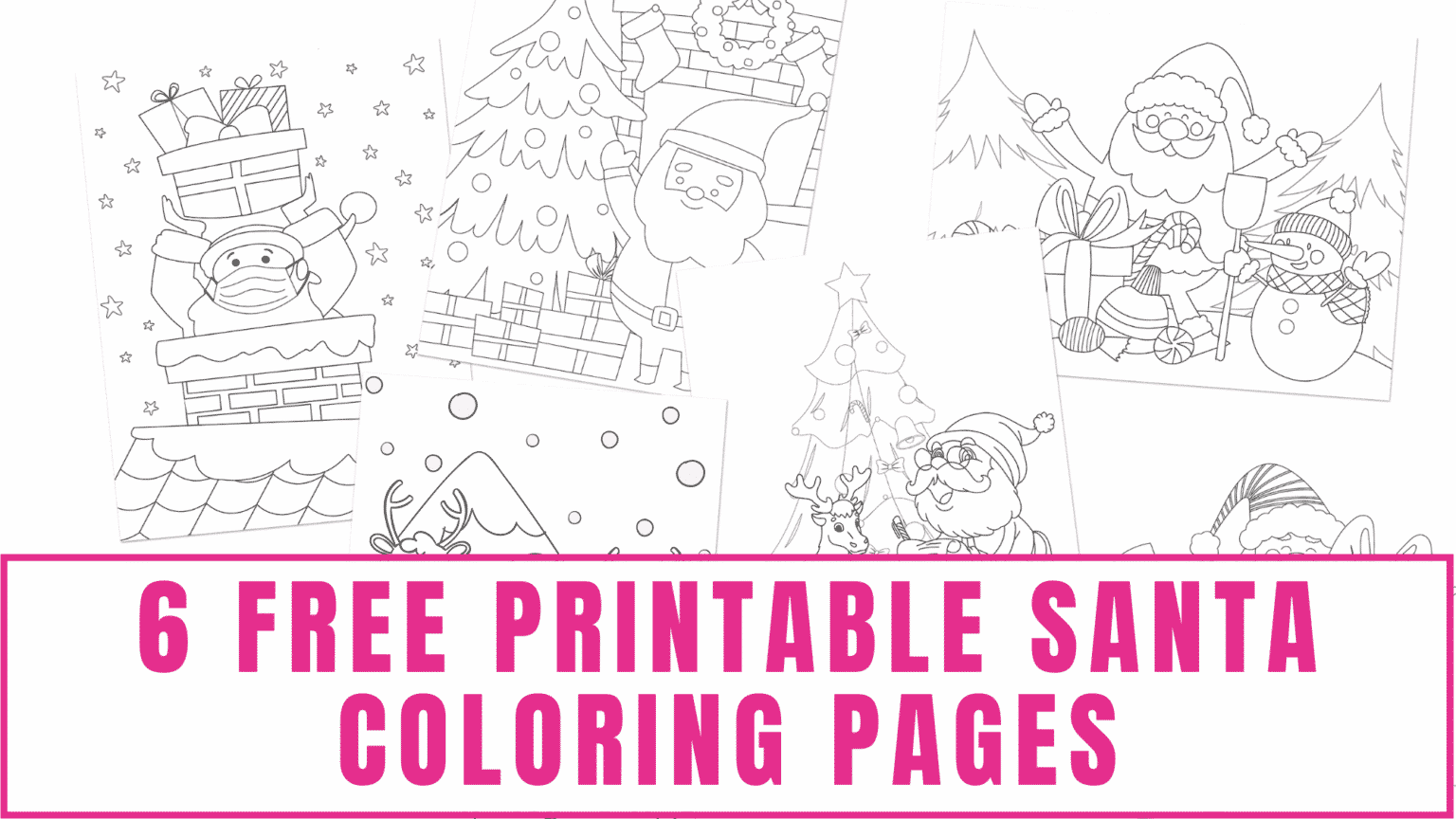 Free Christmas Coloring Sheets Printable PDFs - Freebie Finding Mom