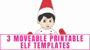 Printable Elf Template (3 Options) - Freebie Finding Mom