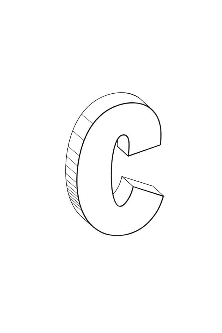 Free Printable Cool Bubble Letters Alphabet