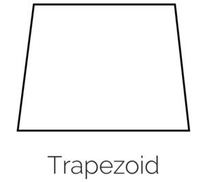 Trapezoid Shape Coloring Page Coloring Pages