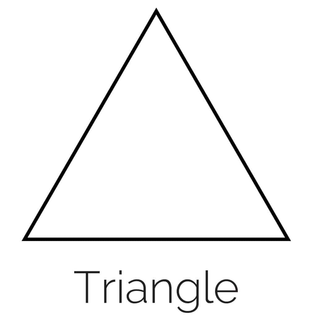 Triangle Shape Printable Printable Word Searches