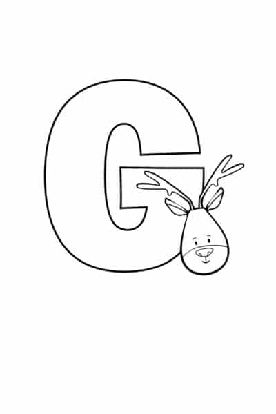 Free Printable Bubble Letter G