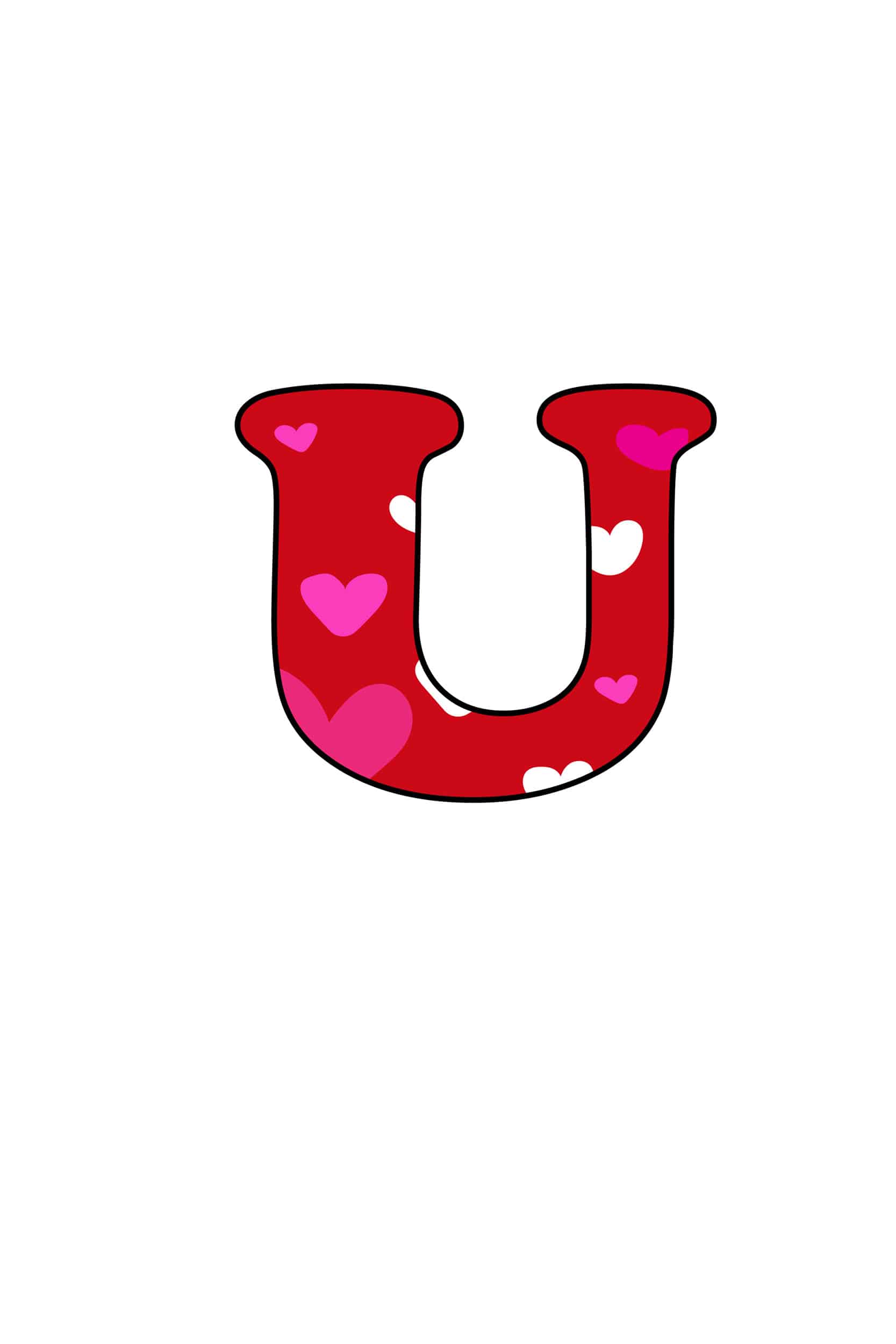 Free Printable Colorful Bubble Letters: Valentine Bubble Letters ...