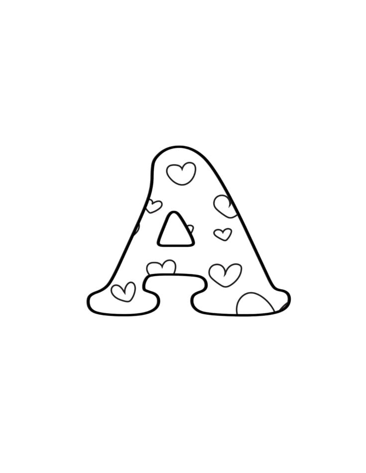 Free Printable Bubble Letters: Valentine