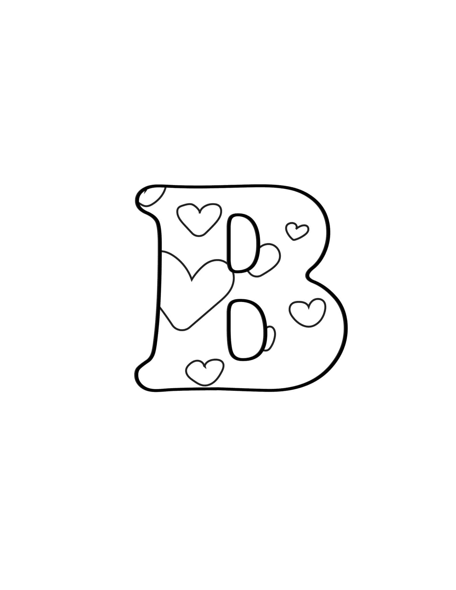 Free Printable Bubble Letters: Valentine