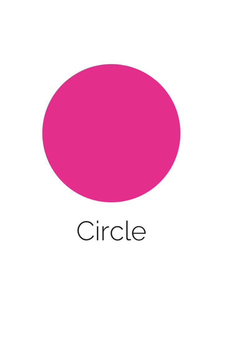 Free Printable Square Shape with Color