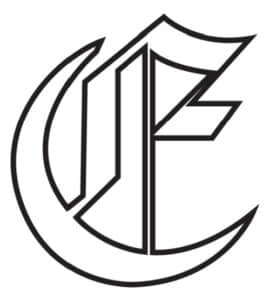 Free Printable Alphabet Letters: Gothic Calligraphy Capital E