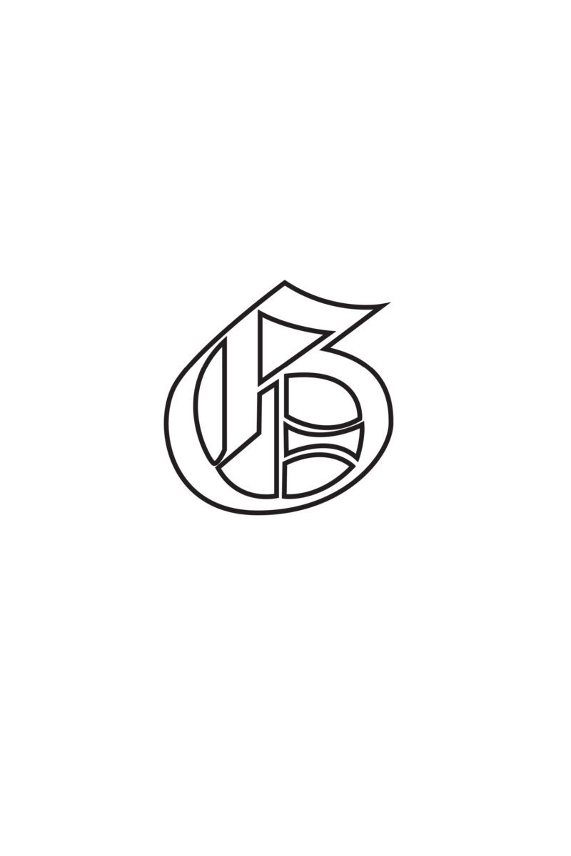 Free Printable Alphabet Letters: Gothic Calligraphy