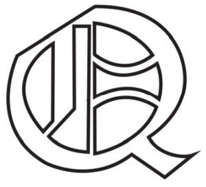 Free Printable Alphabet Letters: Gothic Calligraphy Capital Q