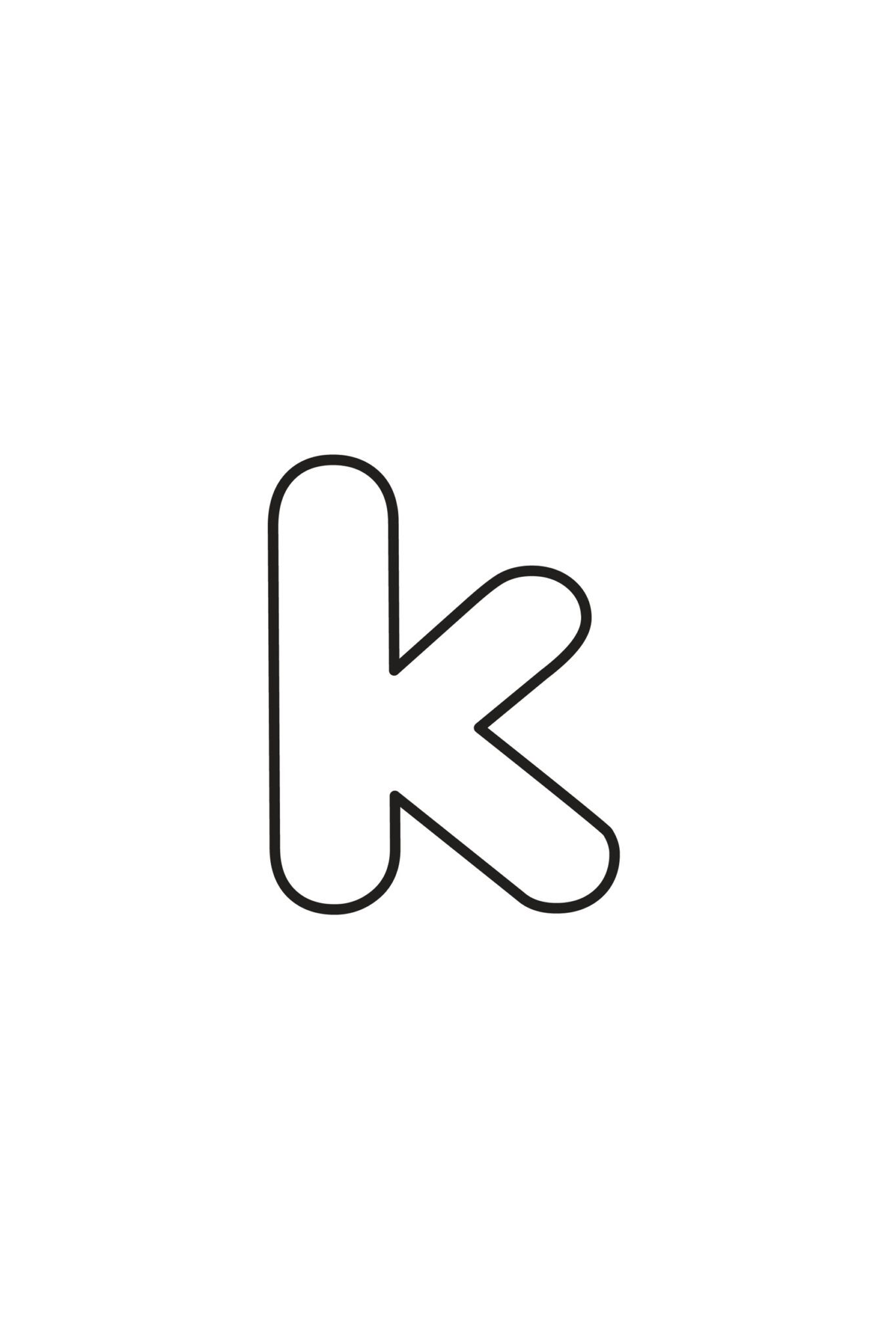 Free Printable Cool Bubble Letters Bubble Letter K Freebie Finding Mom