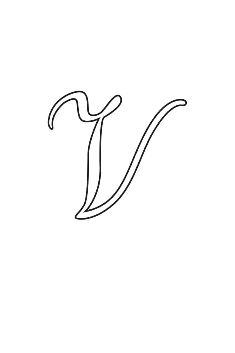 Free Printable Calligraphy Letters