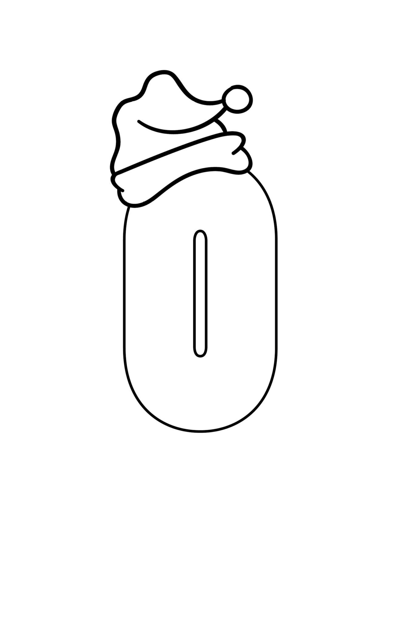 Free Printable Bubble Letter O - Freebie Finding Mom