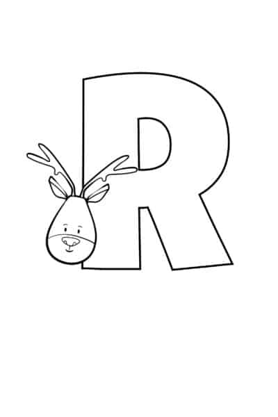 Free Printable Bubble Letter R