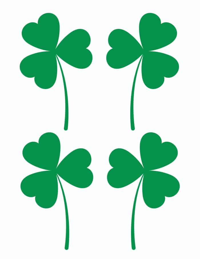 6 Free Printable Shamrock Templates LaptrinhX News